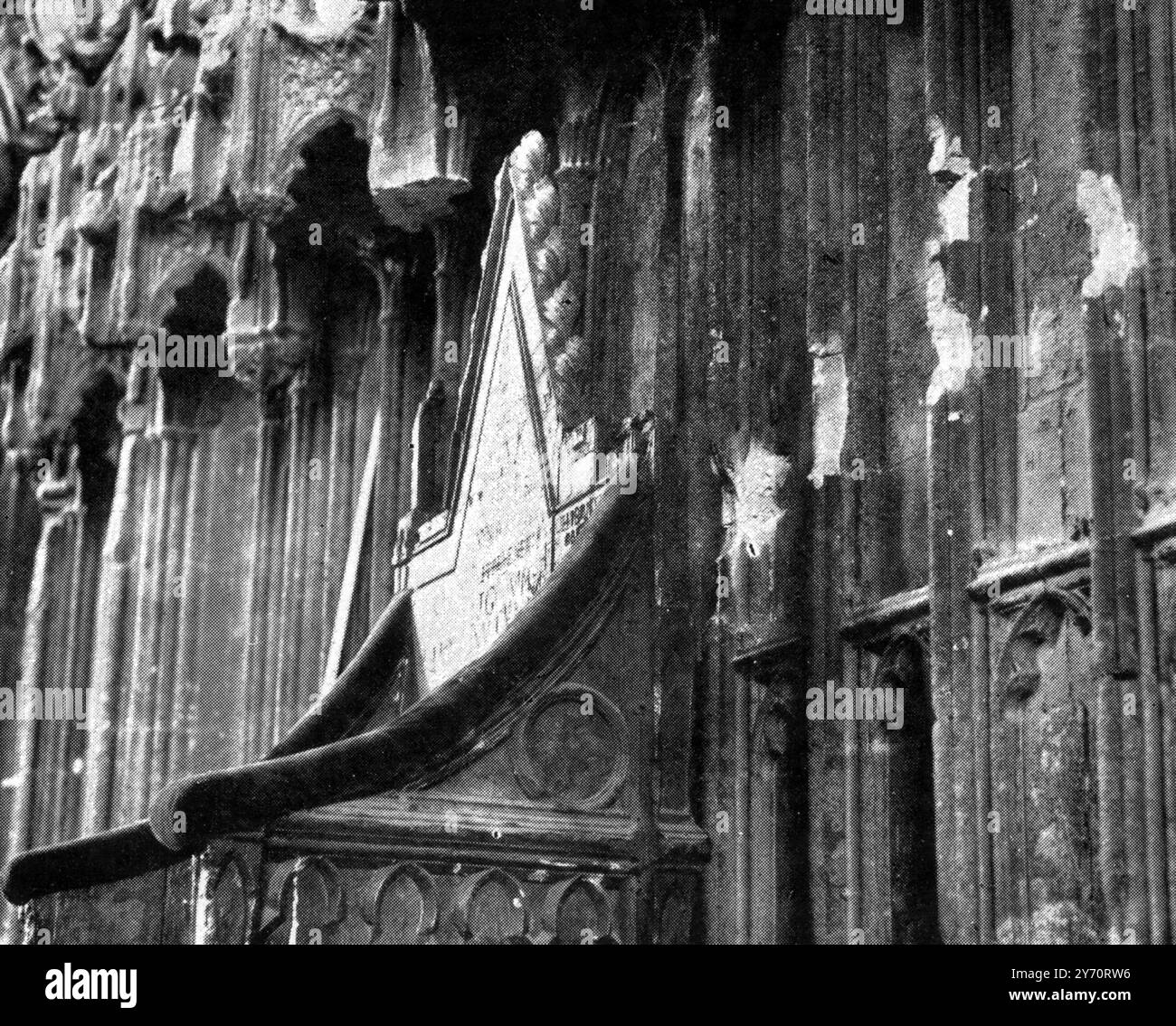 Bomb explosion in Westminster Abbey 11 June 1914 . At approximately 5:40pm a small bomb was ...