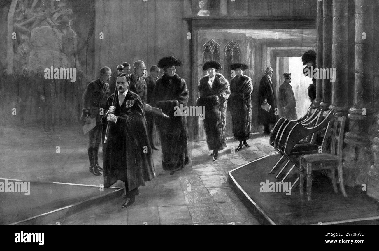 Funeral of the Unknown Warrior 11 November 1920 . The First of the ...