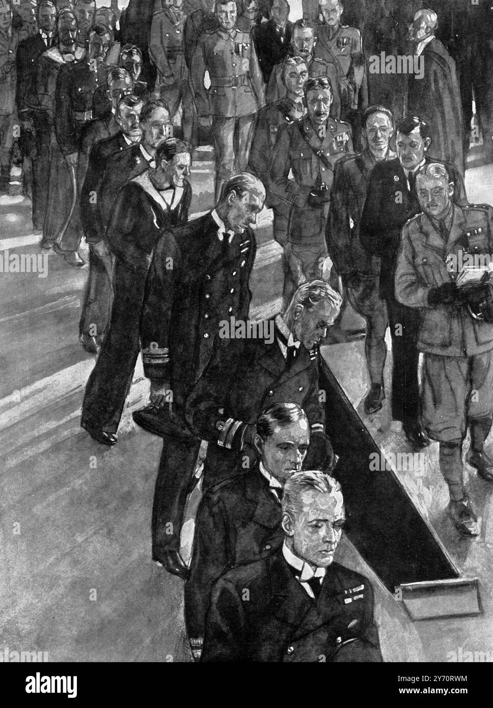 Funeral of the Unknown Warrior 11 November 1920 . The flower of British ...