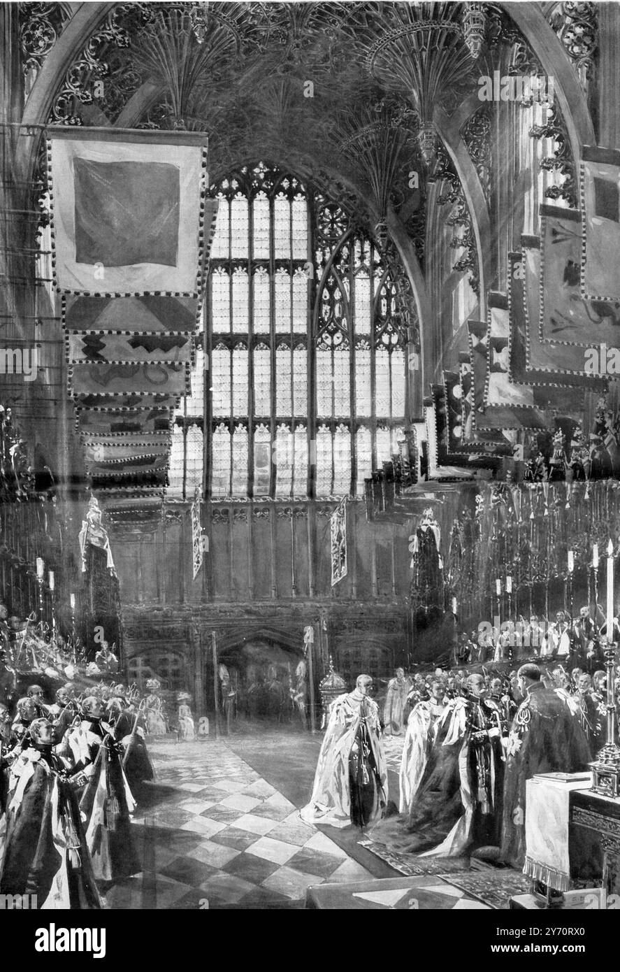Westminster Abbey, London: George V restores a ceremony established by ...