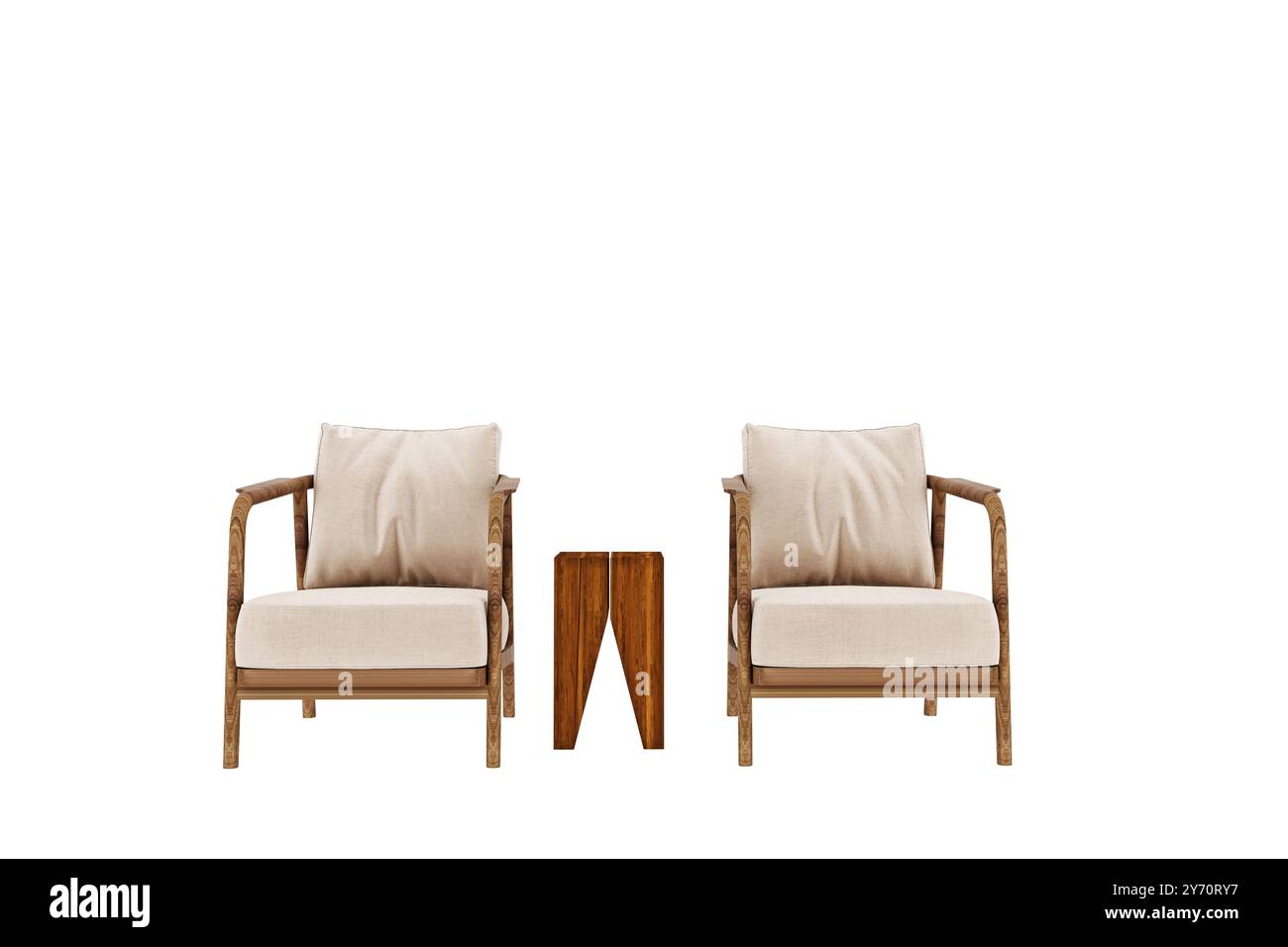 Empty white chair Cut Out Stock Images & Pictures - Alamy