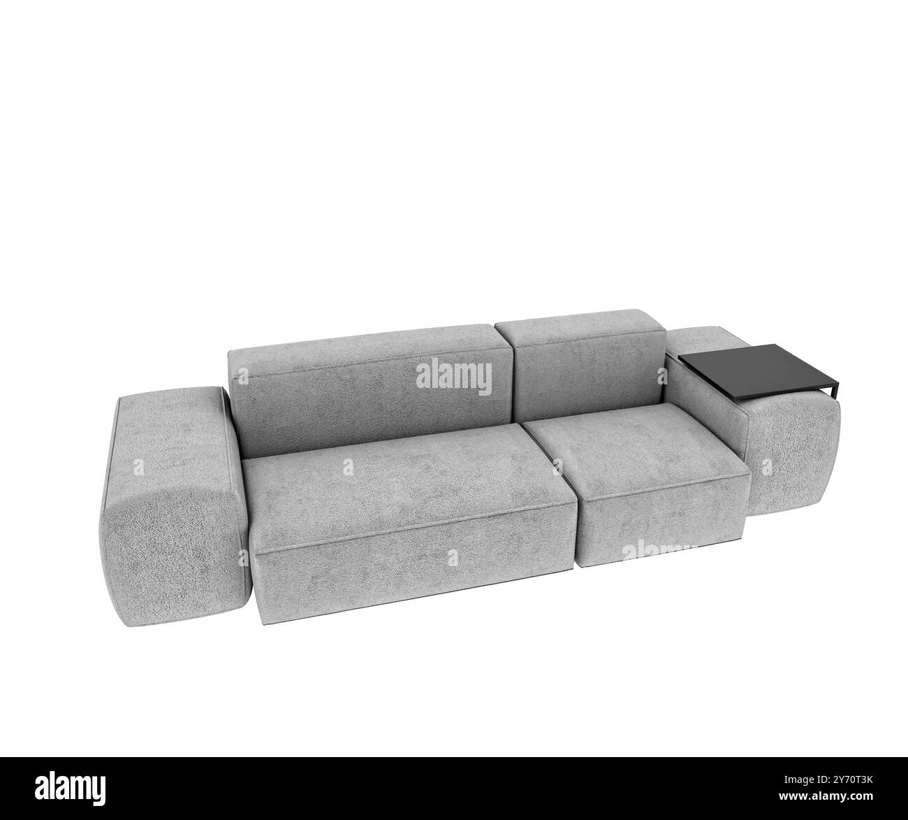 3d render modern sofa Stock Photo - Alamy