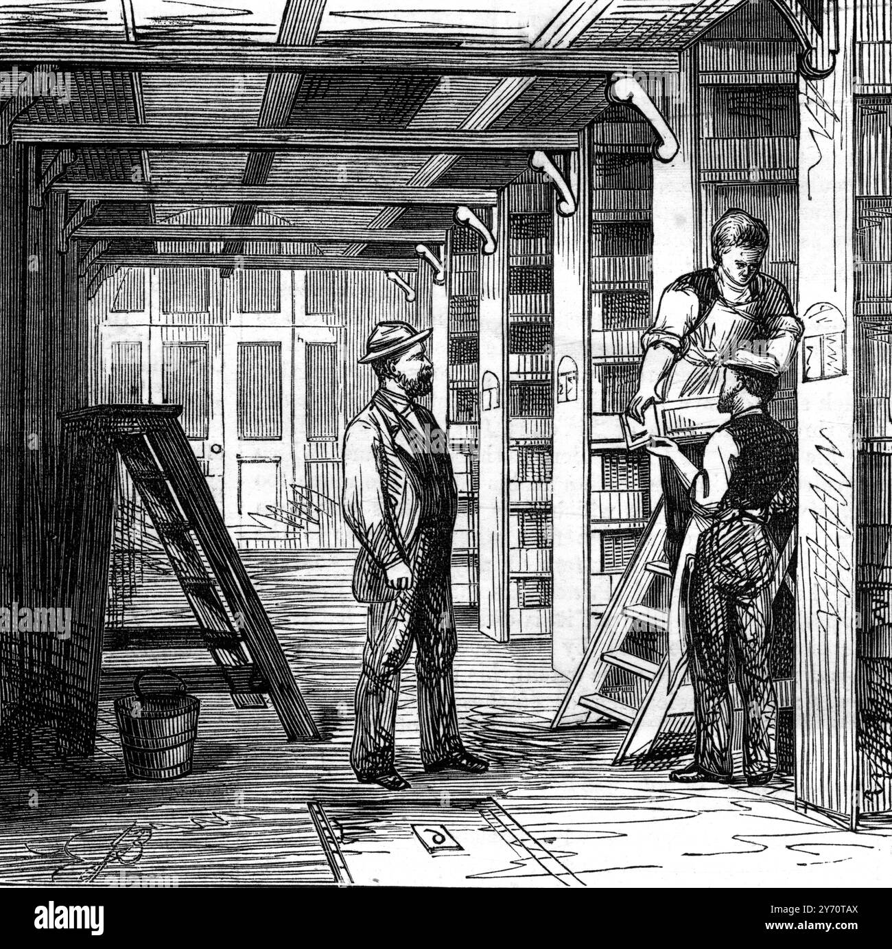 The Central Post Office Telegraph establishment The battery-room 19 ...