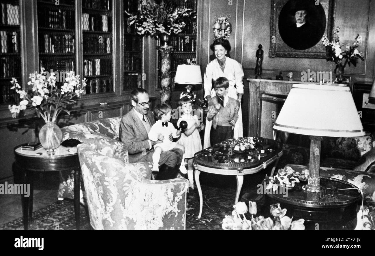 Countess von BismarkAnn-Mari Tengbom with family at home Otto Christian ...