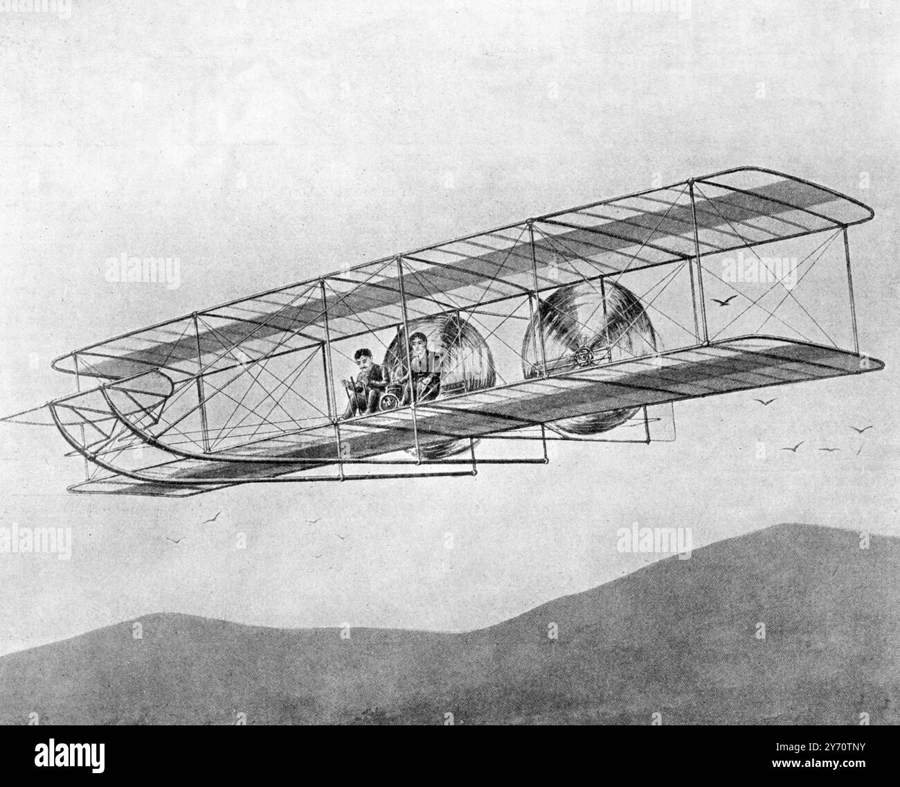 Wright's secret of flying revealed at last : Pictures of the mysterious ...