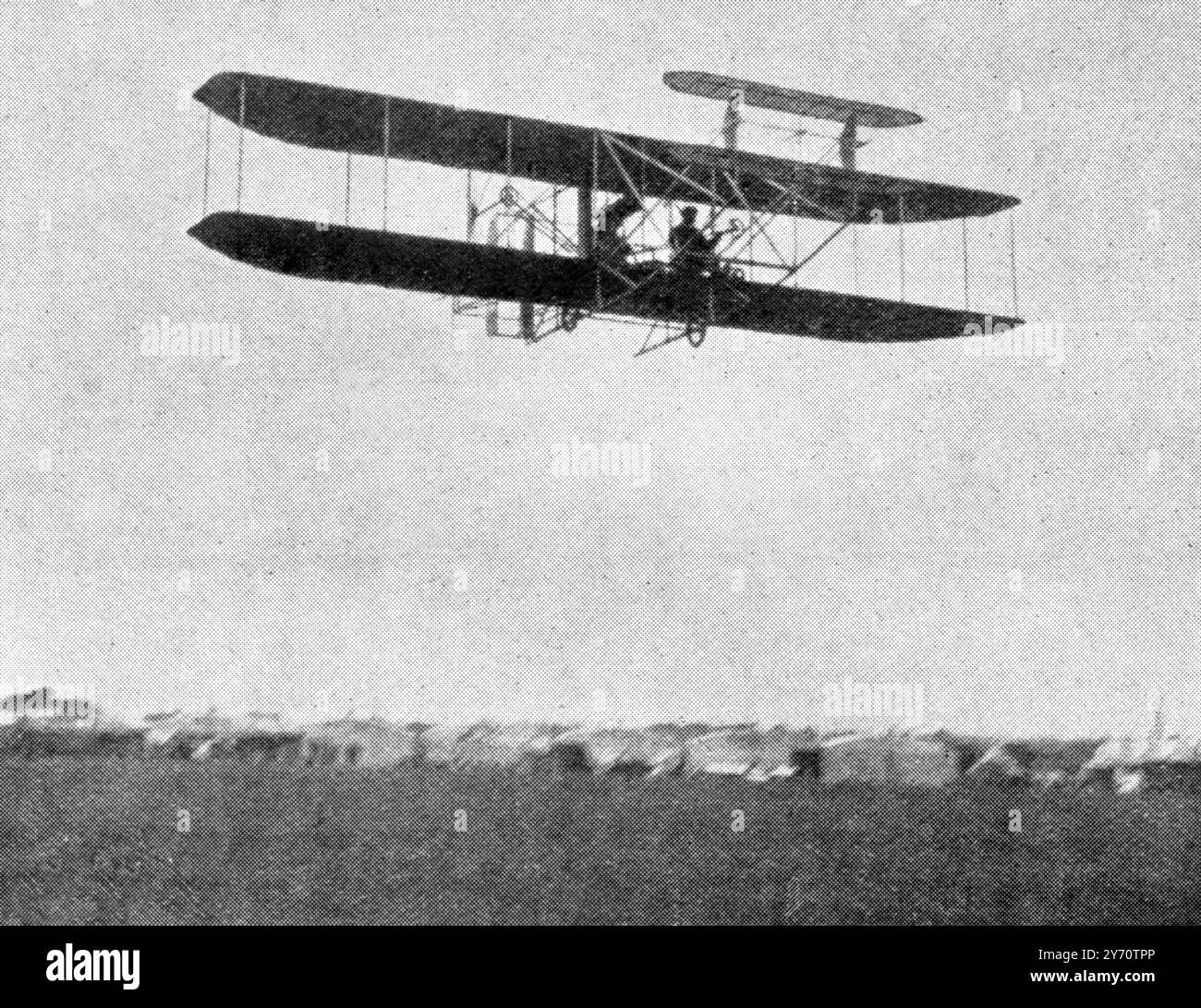 The first fatal accident to an airman in England : Mr Rolls' aeroplane ...