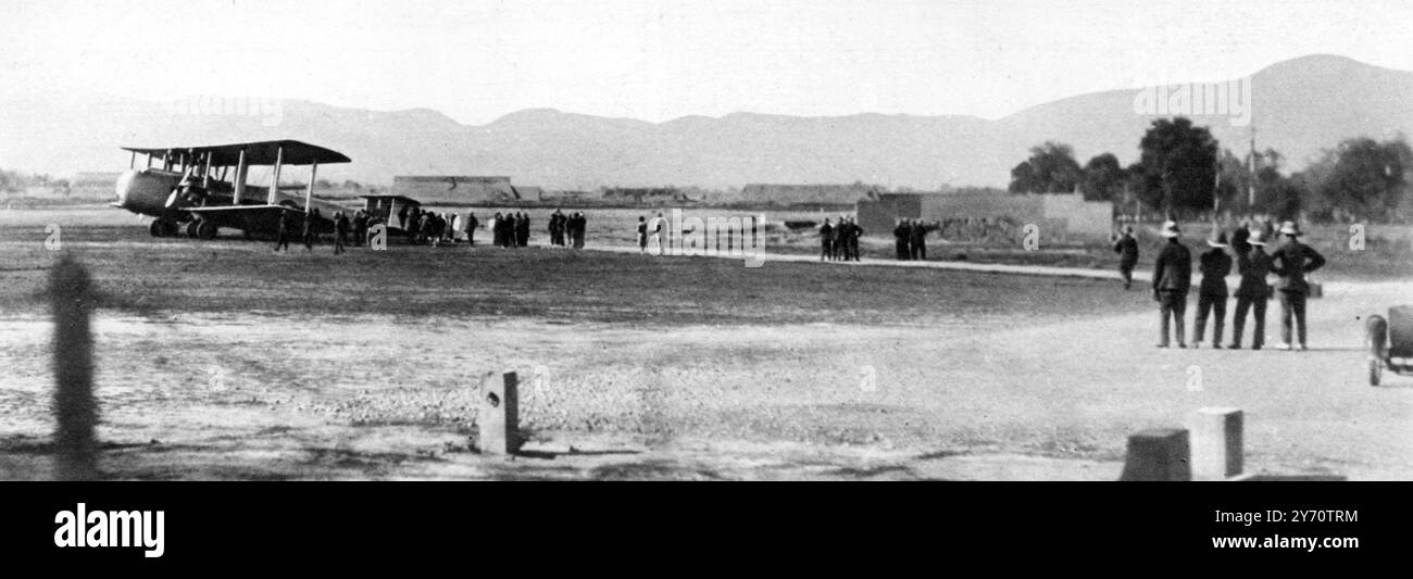 The Vickers "Victoria" troop-carrier that brought the British Legation ...