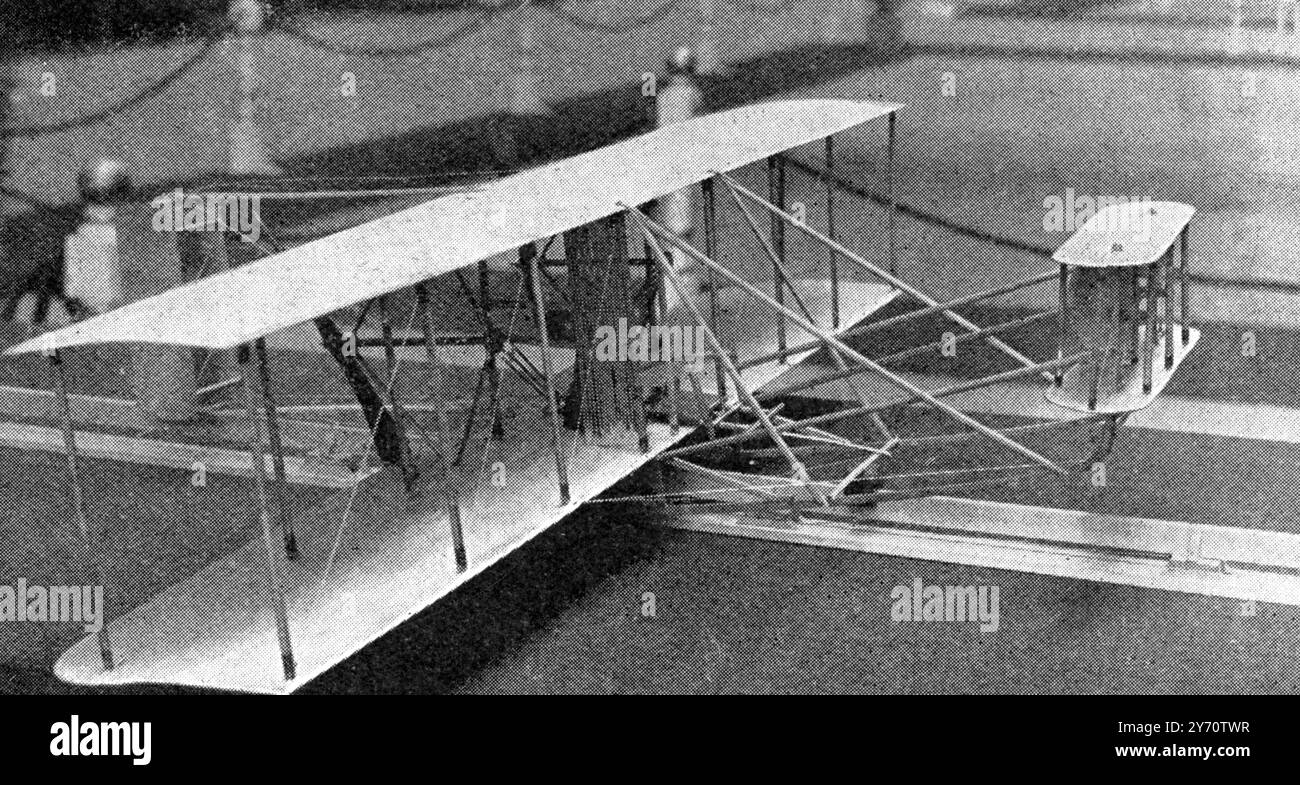 The most successful aeroplane in the world , the model of the Wright ...
