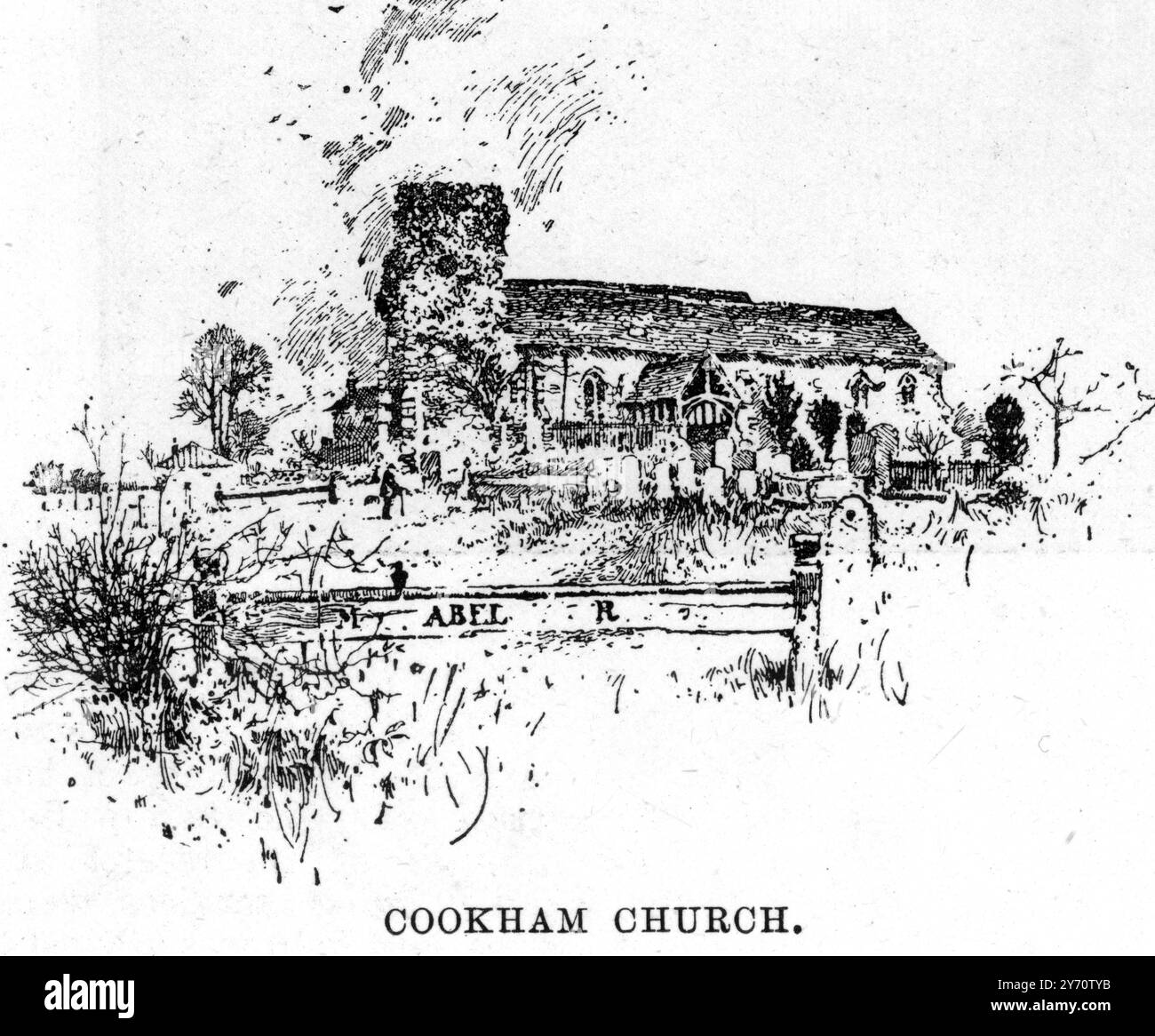 Berkshire church Cut Out Stock Images & Pictures - Alamy