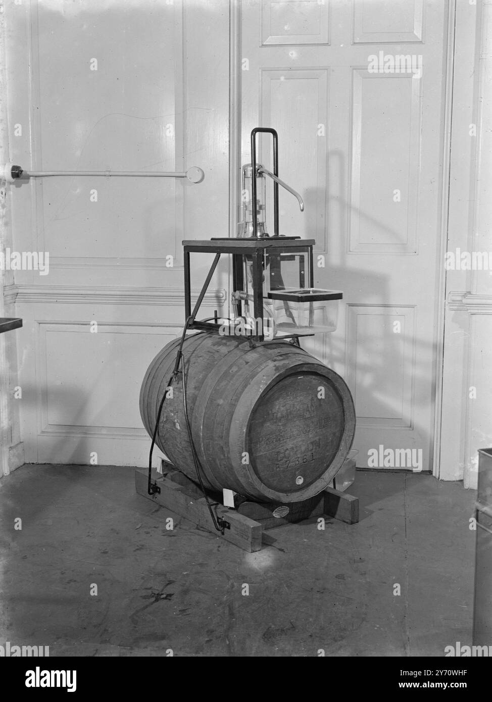 Bar Equipment - Beer Engine . 1 January 1946 Stock Photo - Alamy