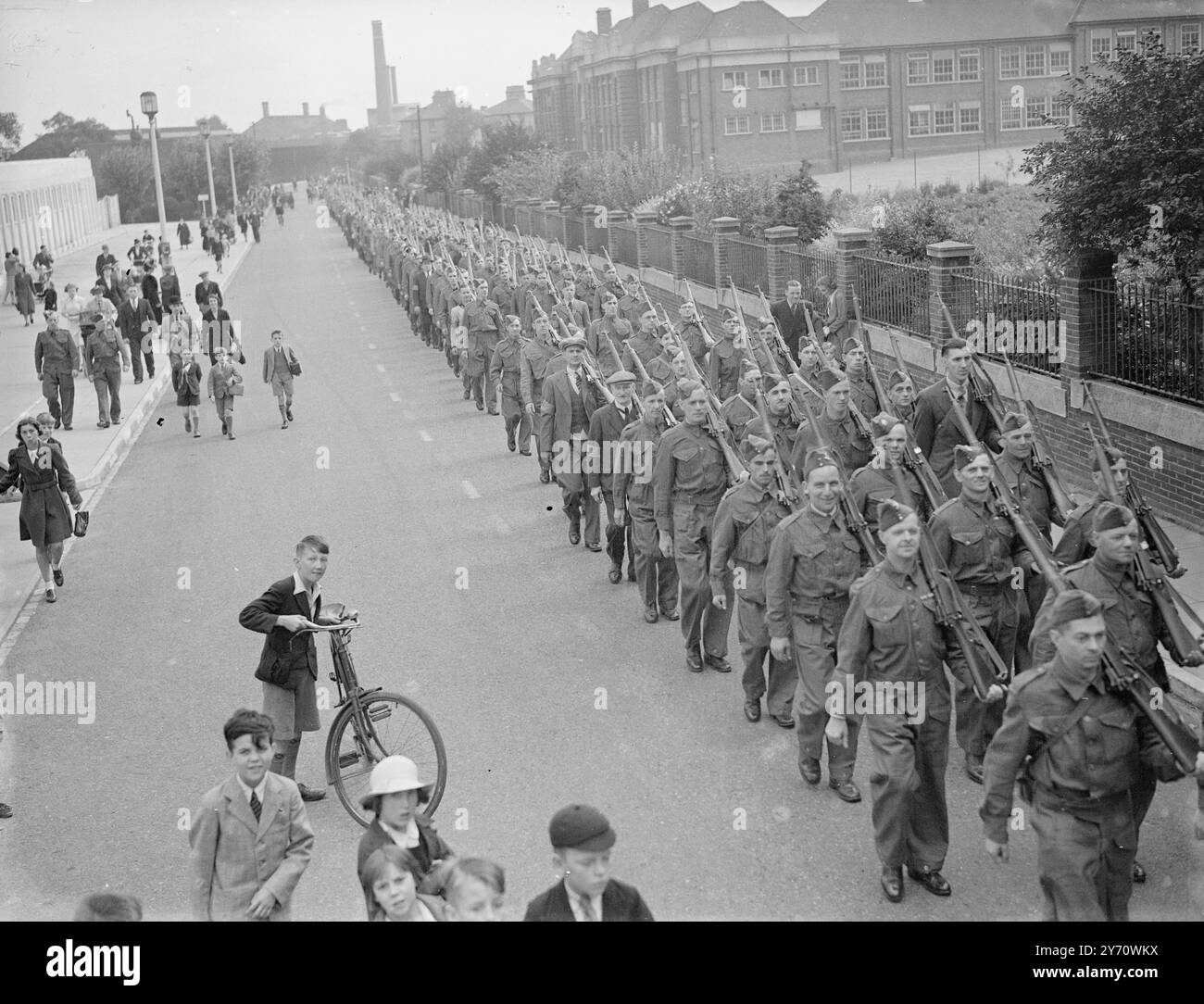 March past 1940 Stock Photo - Alamy