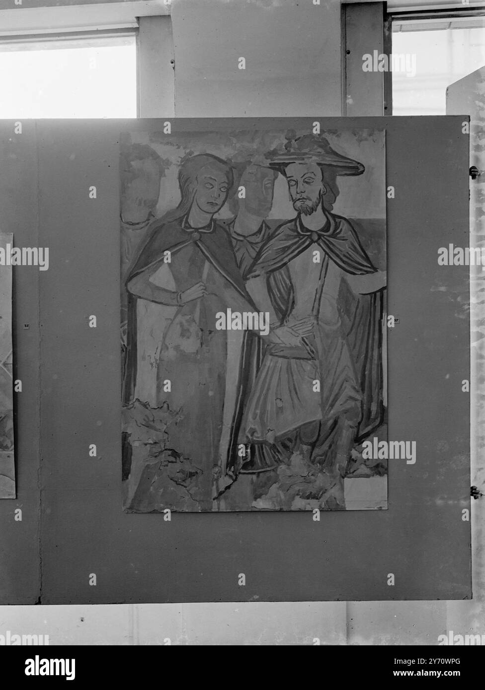 French Murals . 1 January 1946 Stock Photo - Alamy
