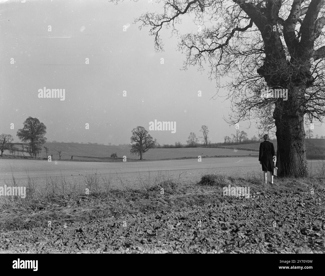 Building site - St Paul's Cray 1940 Stock Photo - Alamy