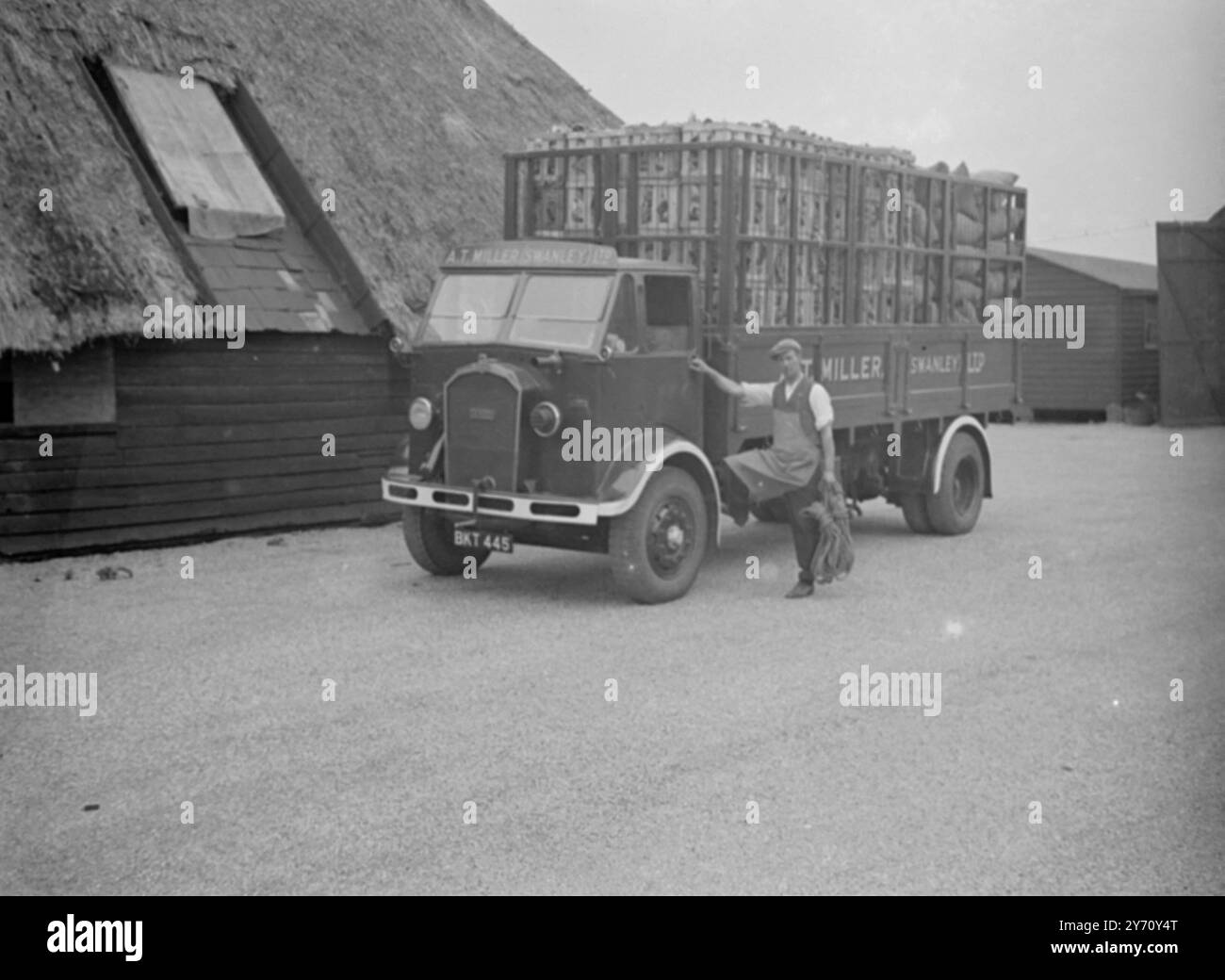 Lorry roof Black and White Stock Photos & Images - Alamy