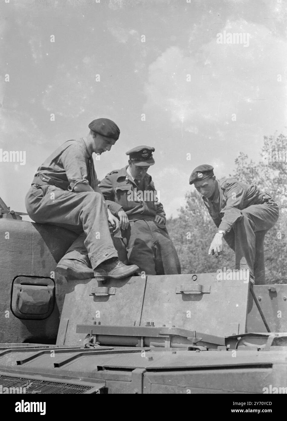 Tanks 1945 Stock Photo - Alamy