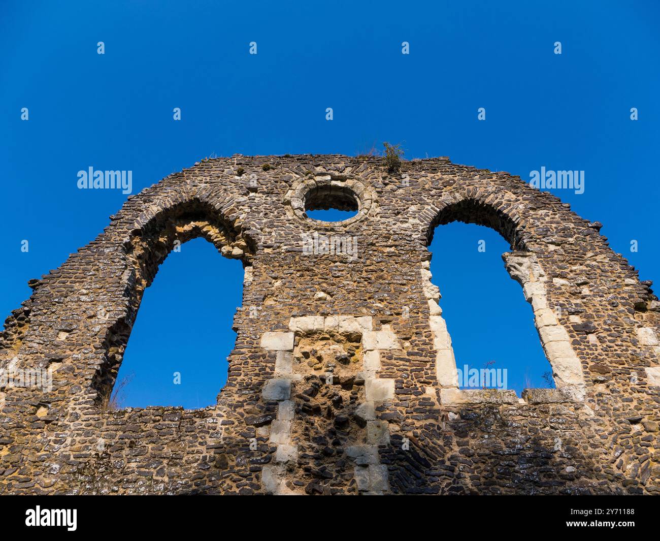 Waverley abbey ruins , farnham, surrey hi-res stock photography and ...