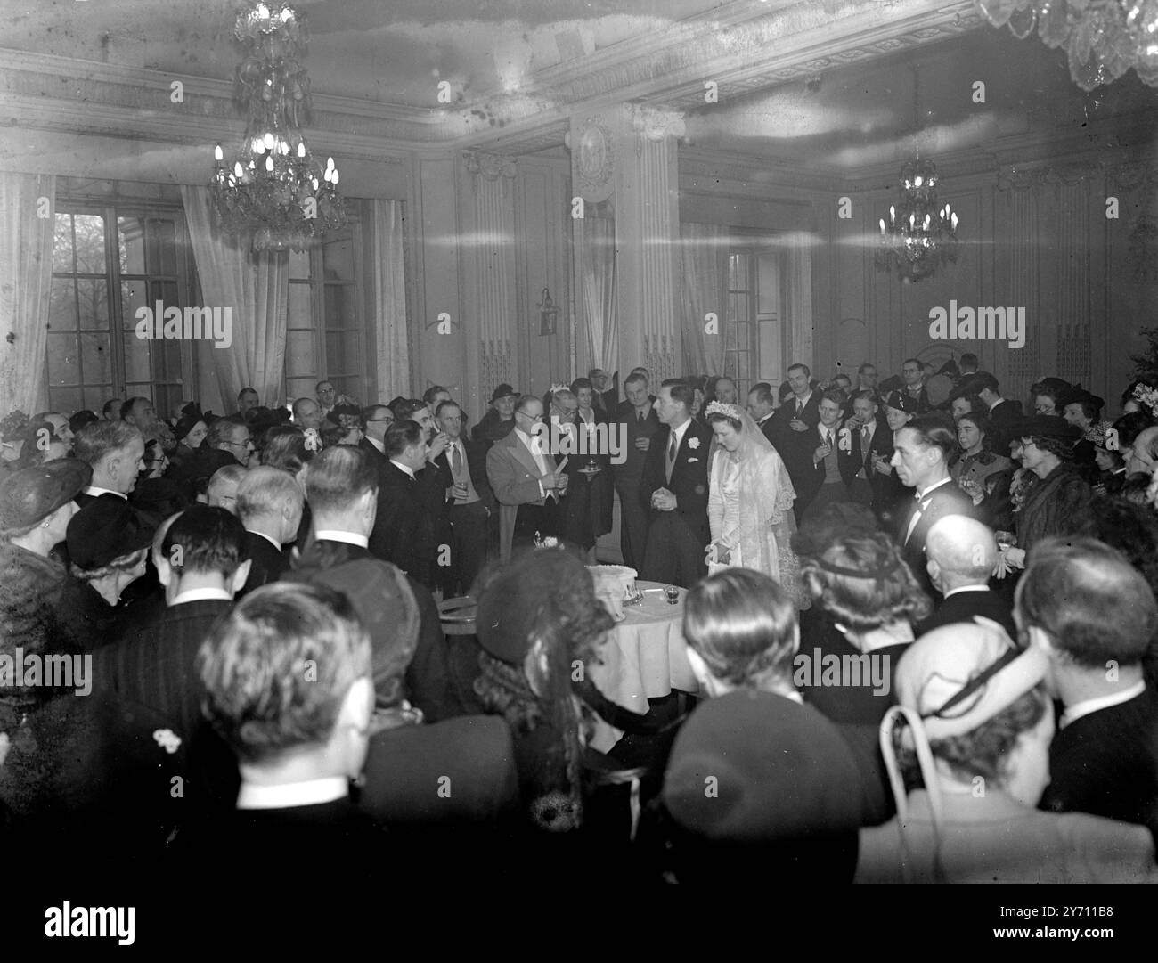 Drake -Lee , Morris - Wheeler wedding . Reception . 1 January 1947 ...