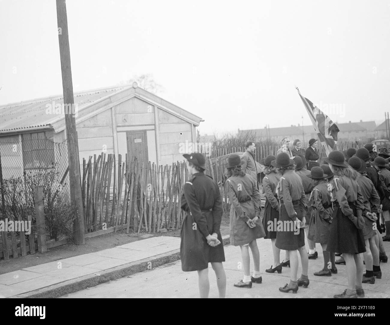 Church Hut 1940 Stock Photo - Alamy