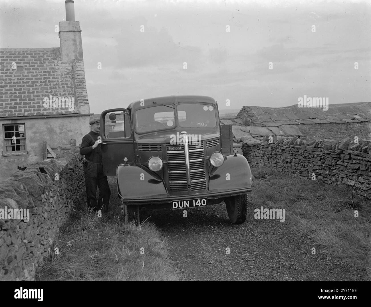 Bedford Lorries on Orkney . 1 January 1946 During harvest time 1946 ...