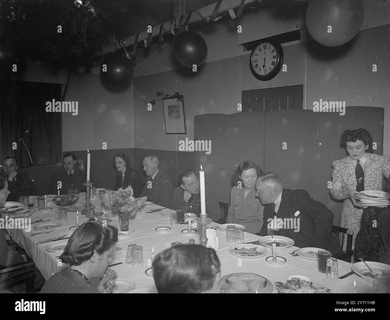 R.A.F. Group - Castle Camps 1940 Stock Photo - Alamy