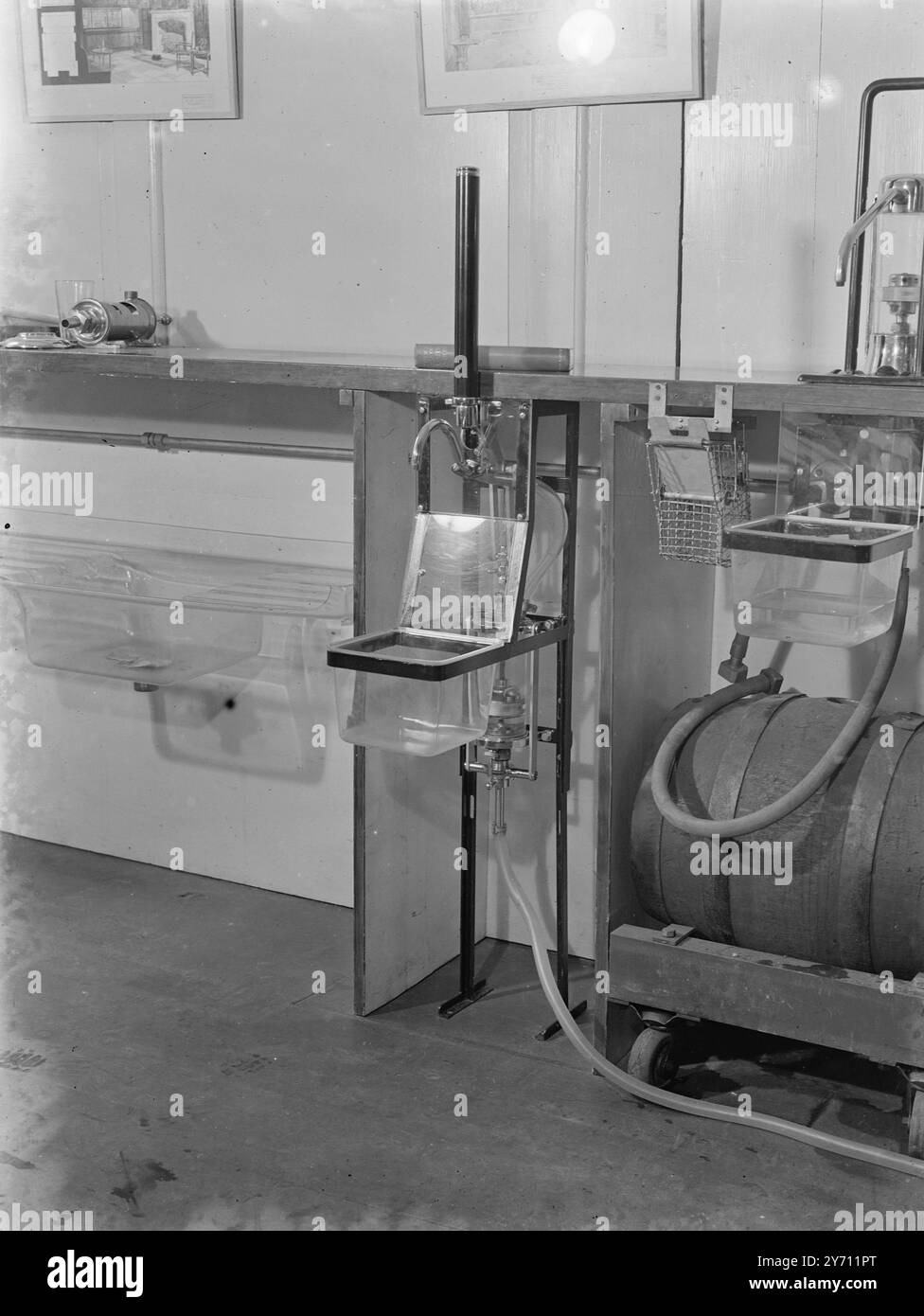 Bar Equipment - Beer Engine . 1 January 1946 Stock Photo - Alamy
