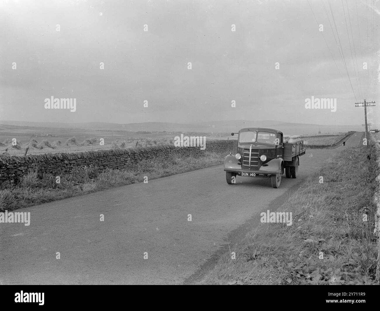 Bedford Lorries on Orkney . 1 January 1946 During harvest time 1946 ...