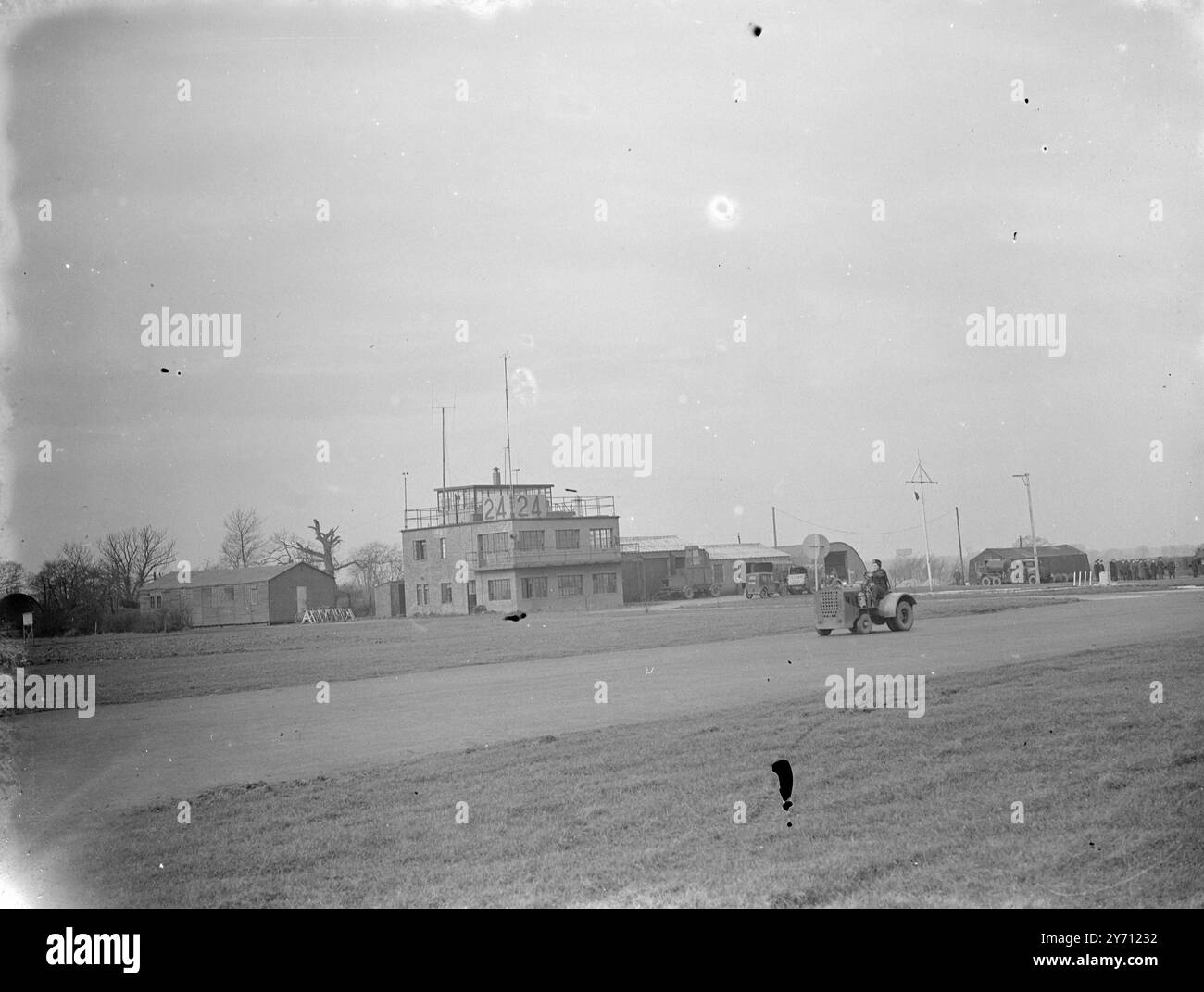 Flying Controls . 1945 Stock Photo - Alamy