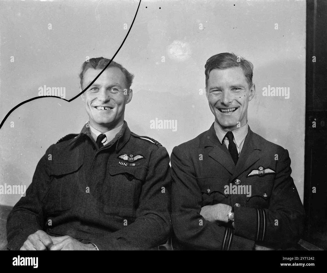 Second air force commander Black and White Stock Photos & Images - Alamy