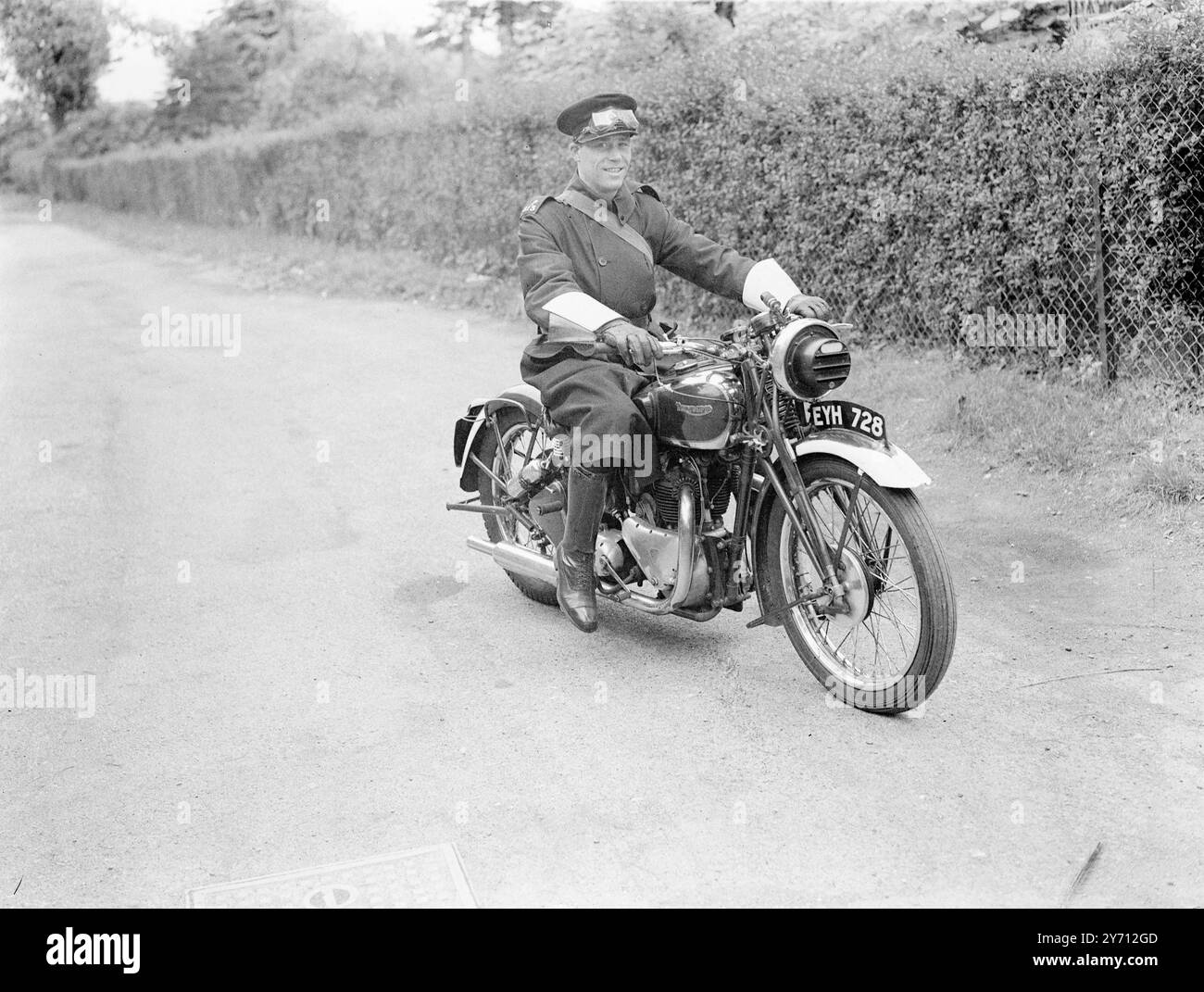 1940 policeman Black and White Stock Photos & Images - Alamy