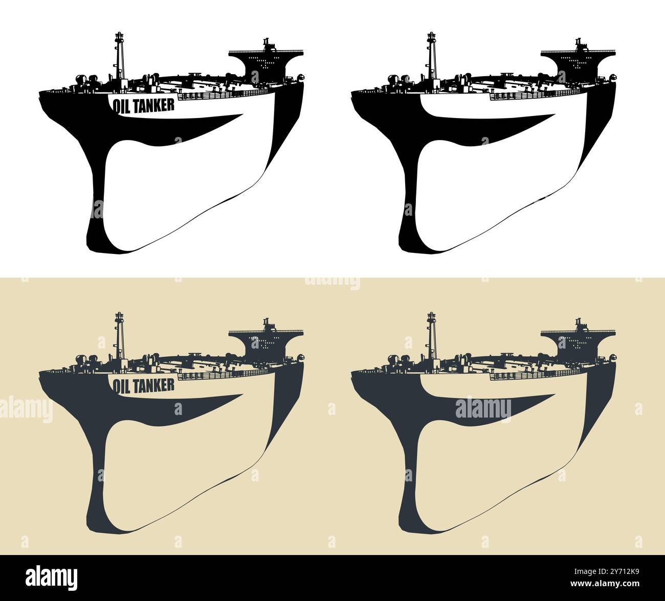 Ocean freight vector vectors hi-res stock photography and images - Alamy