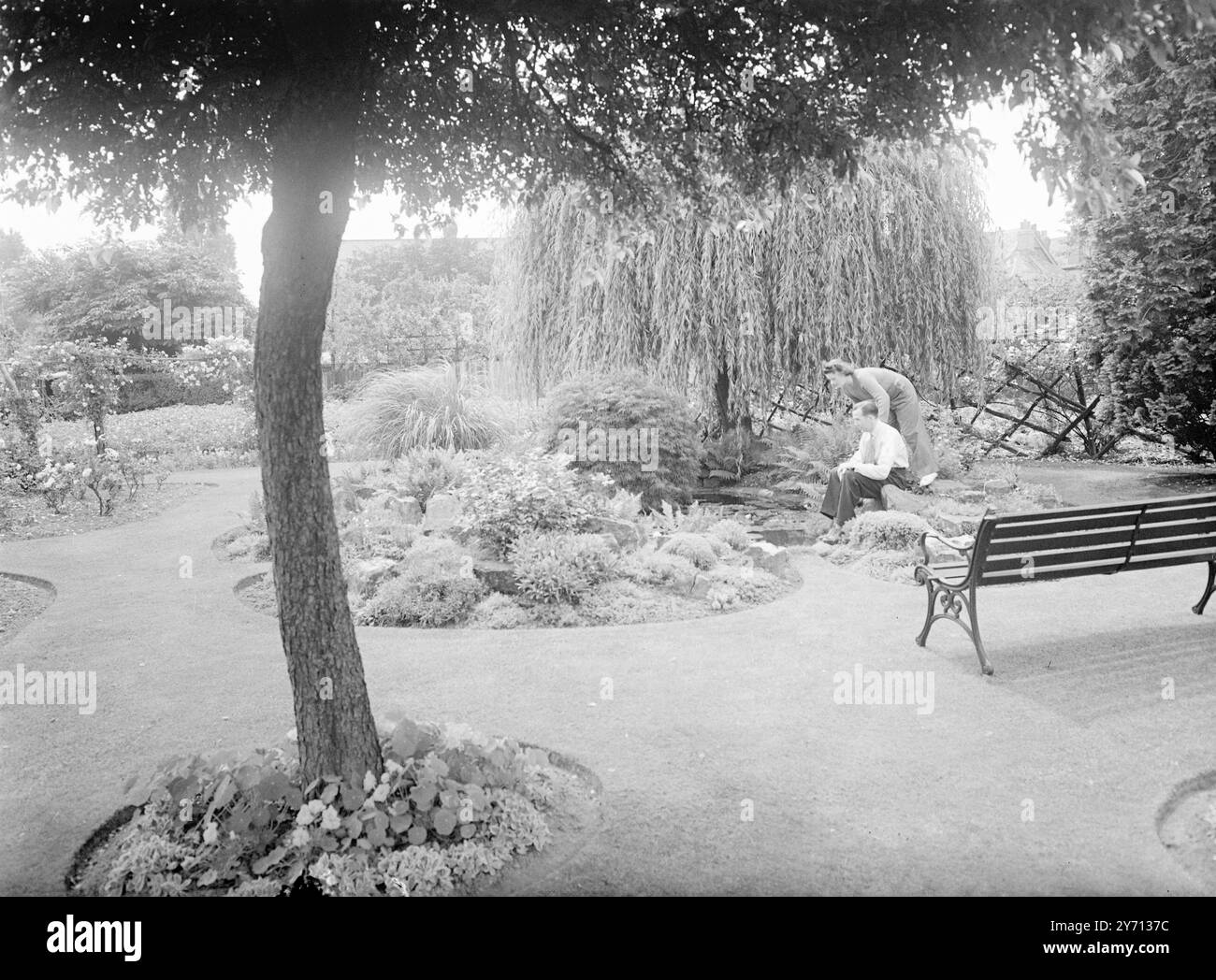 Robinson Cleaver and Wife . 1 January 1946 Stock Photo - Alamy