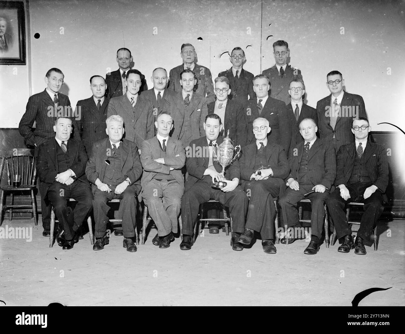 Group - Men 1940 Stock Photo - Alamy