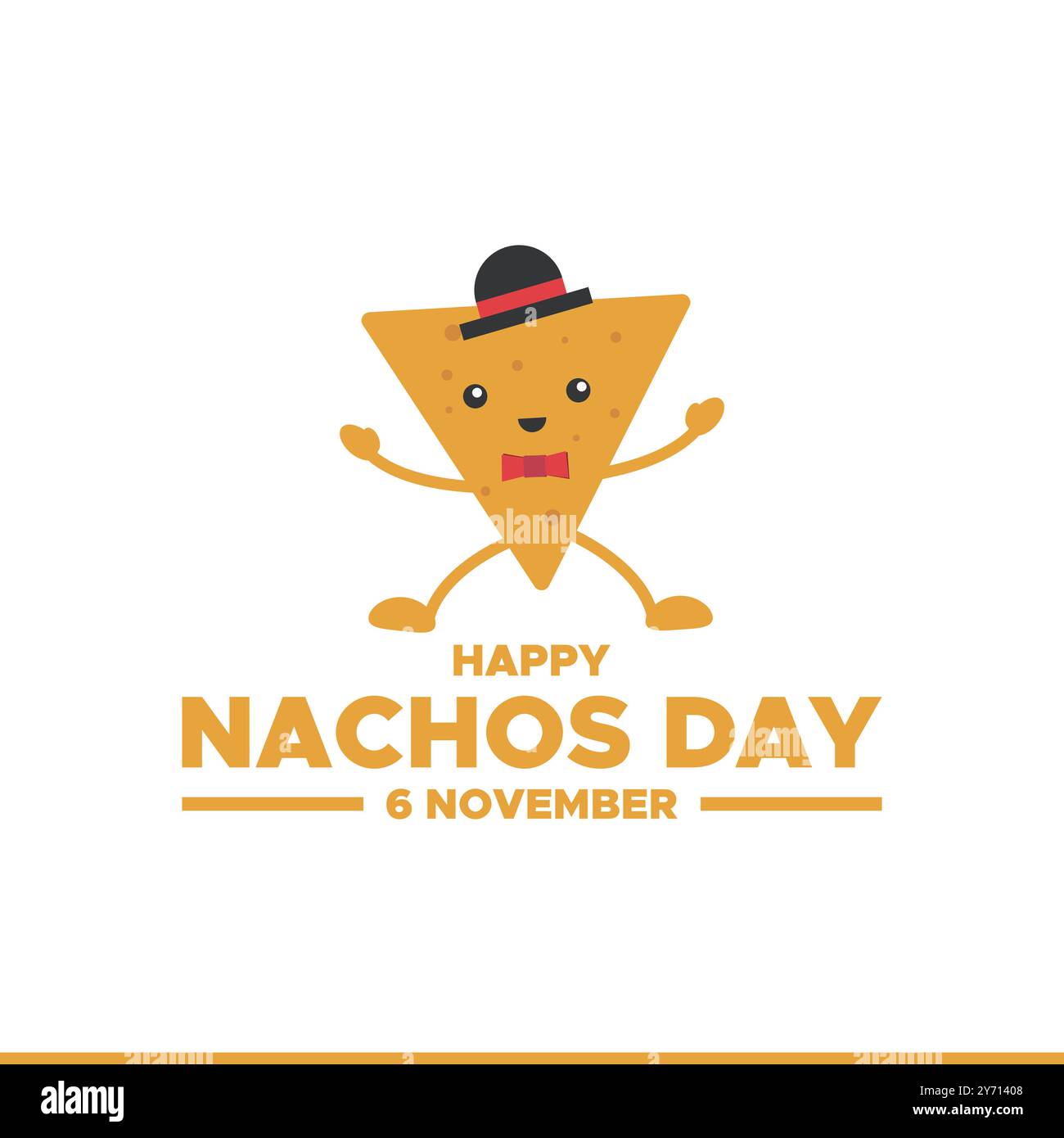 happy Nachos Day, 6th November Nachos Day, social media template, post ...