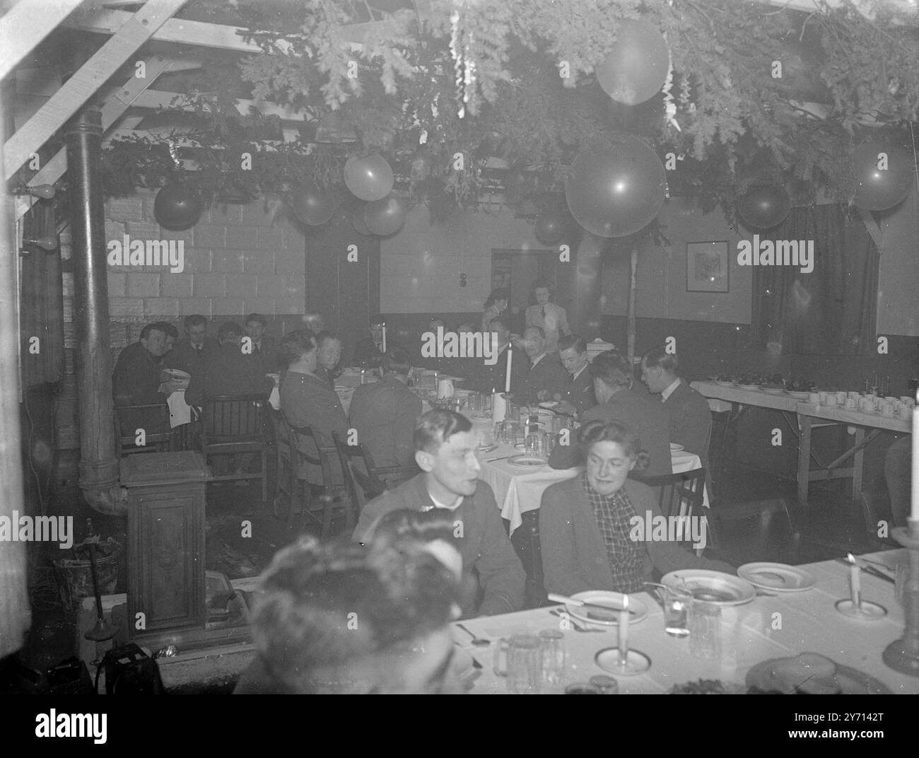 R.A.F. Group - Castle Camps 1940 Stock Photo - Alamy