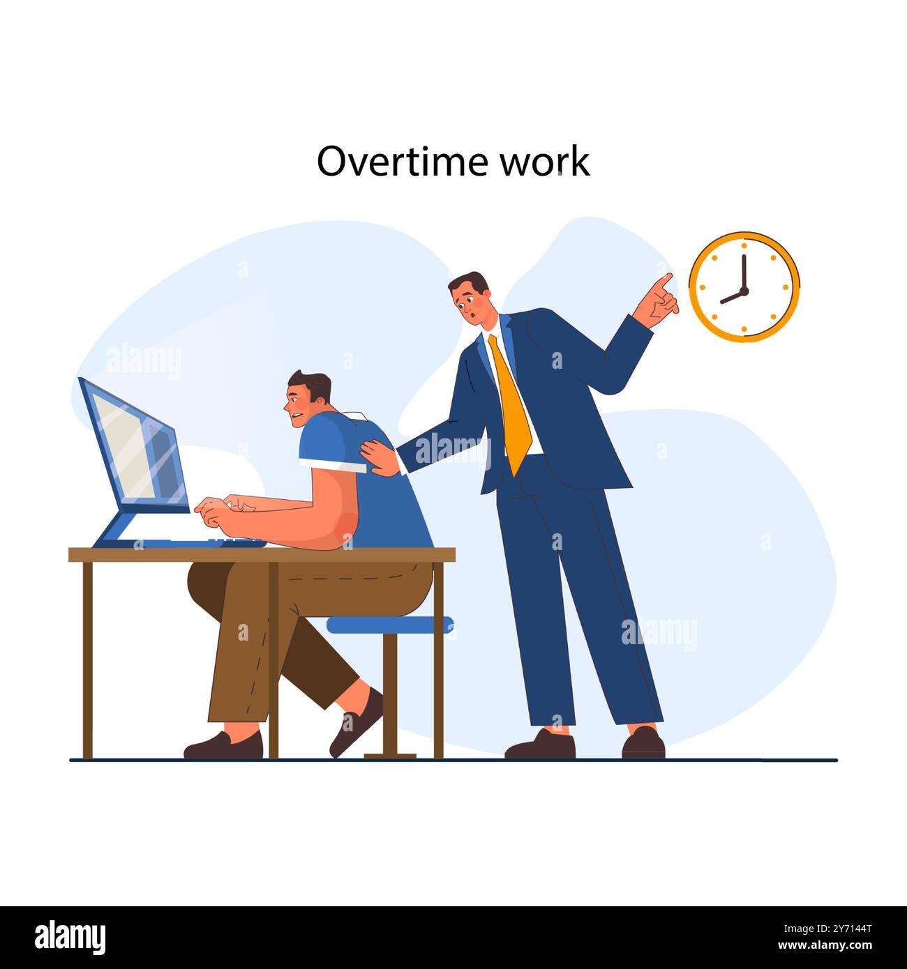 Workload online Stock Vector Images - Alamy