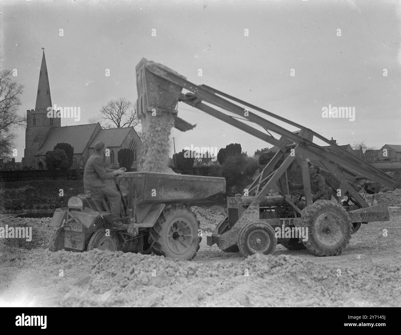 Lime Works , Norfolk . 1940 Stock Photo - Alamy
