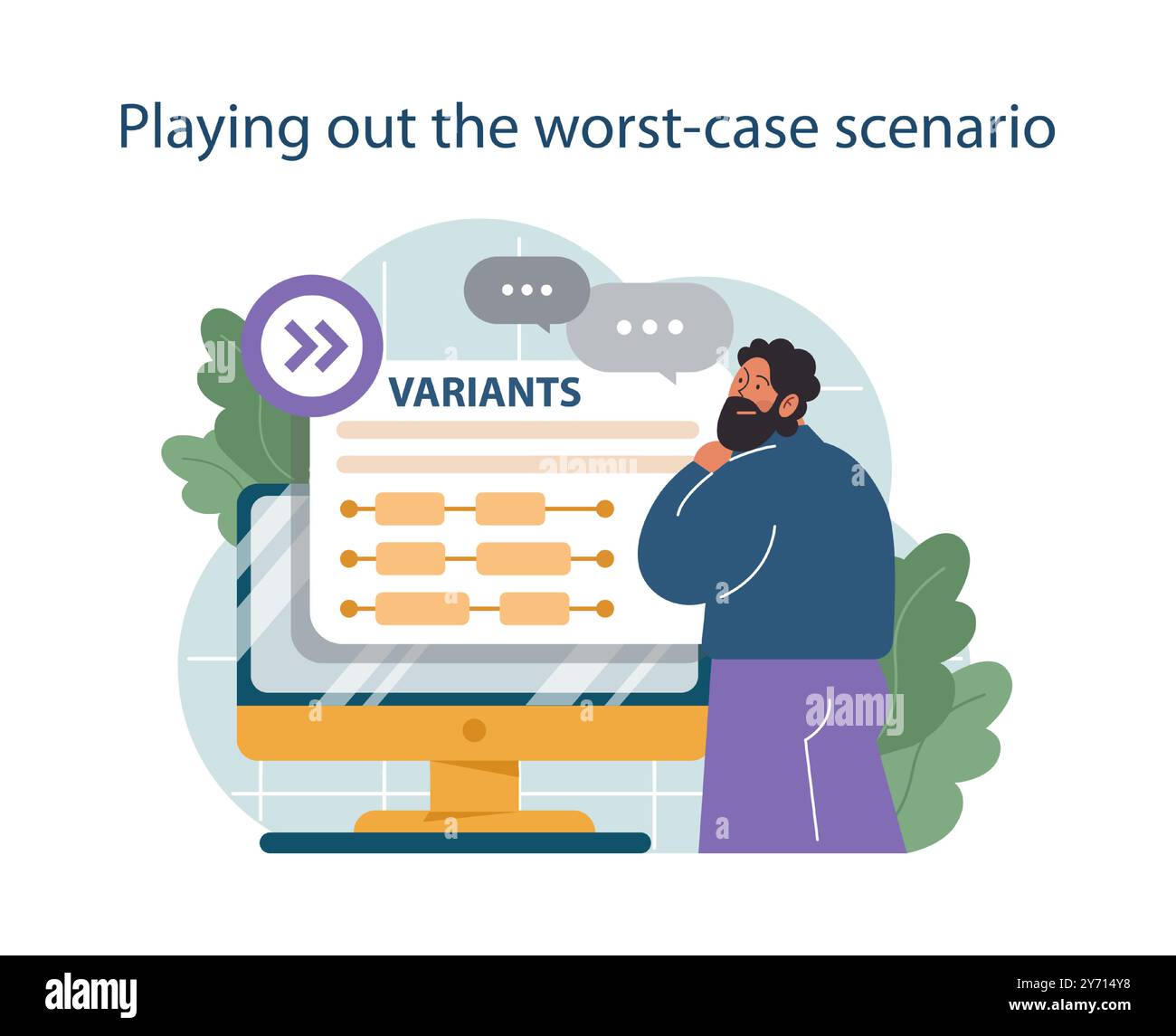 Difficult case Stock Vector Images - Alamy