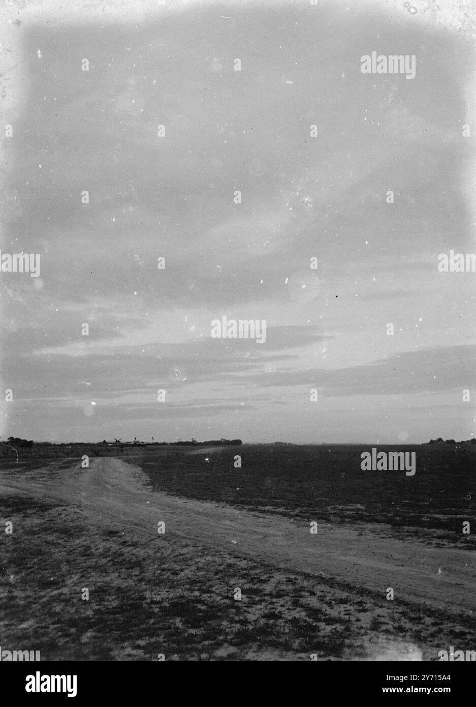 Aircraft Runway 1940 Stock Photo - Alamy