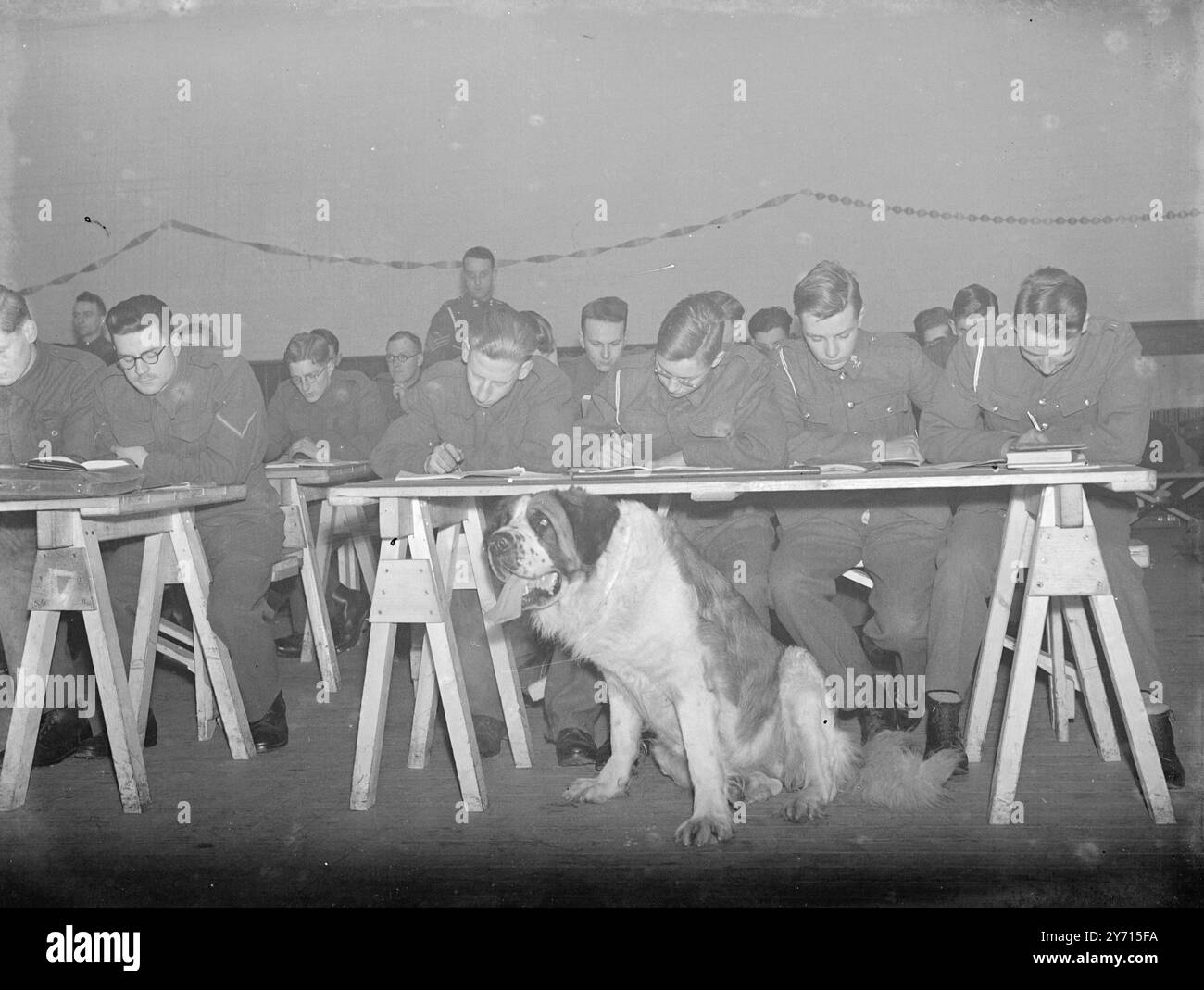 Army School 1940 Stock Photo - Alamy