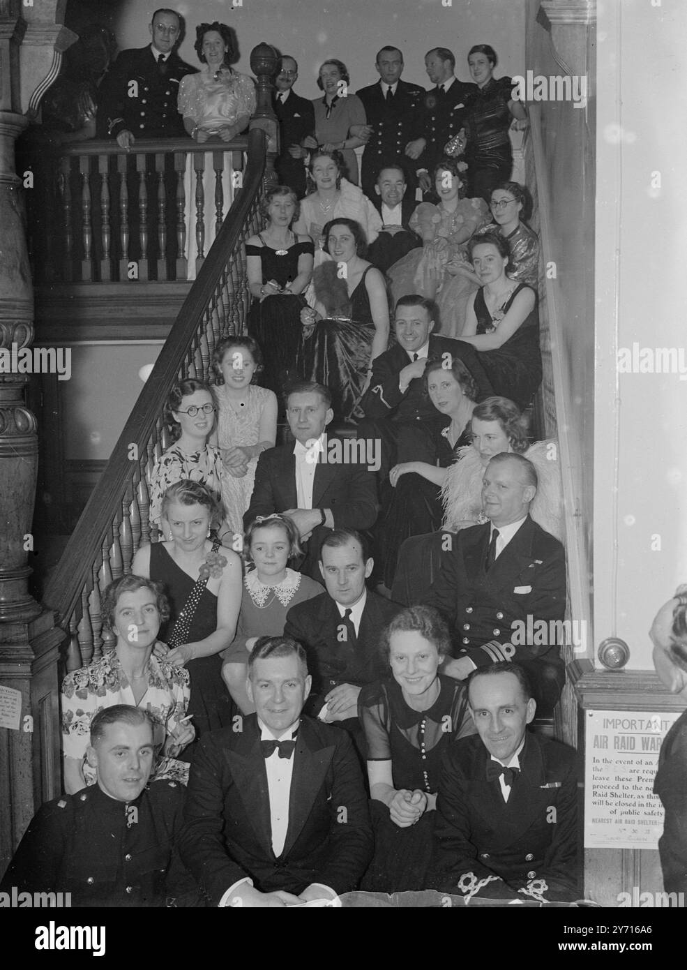 Navy Dance - Tilbury 1940 Stock Photo - Alamy