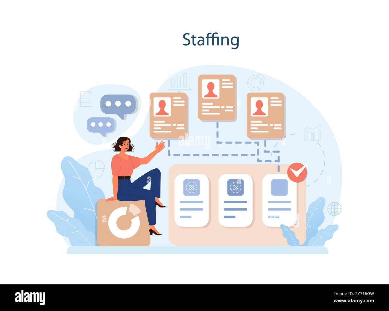 Employee adaptation Stock Vector Images - Alamy