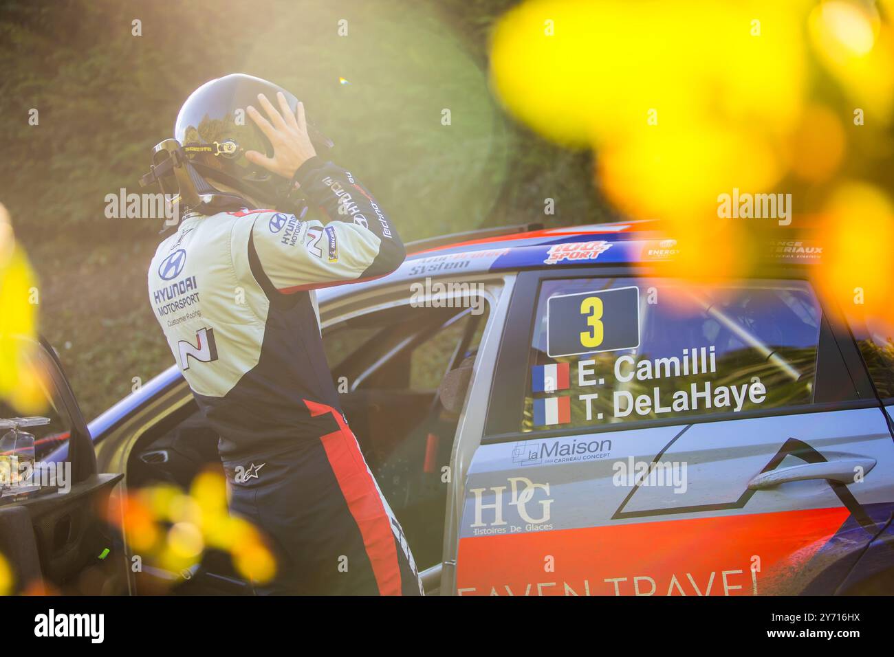 Vendome, France. September 27th, 2024. CAMILLI Eric, DE LA HAYE ...