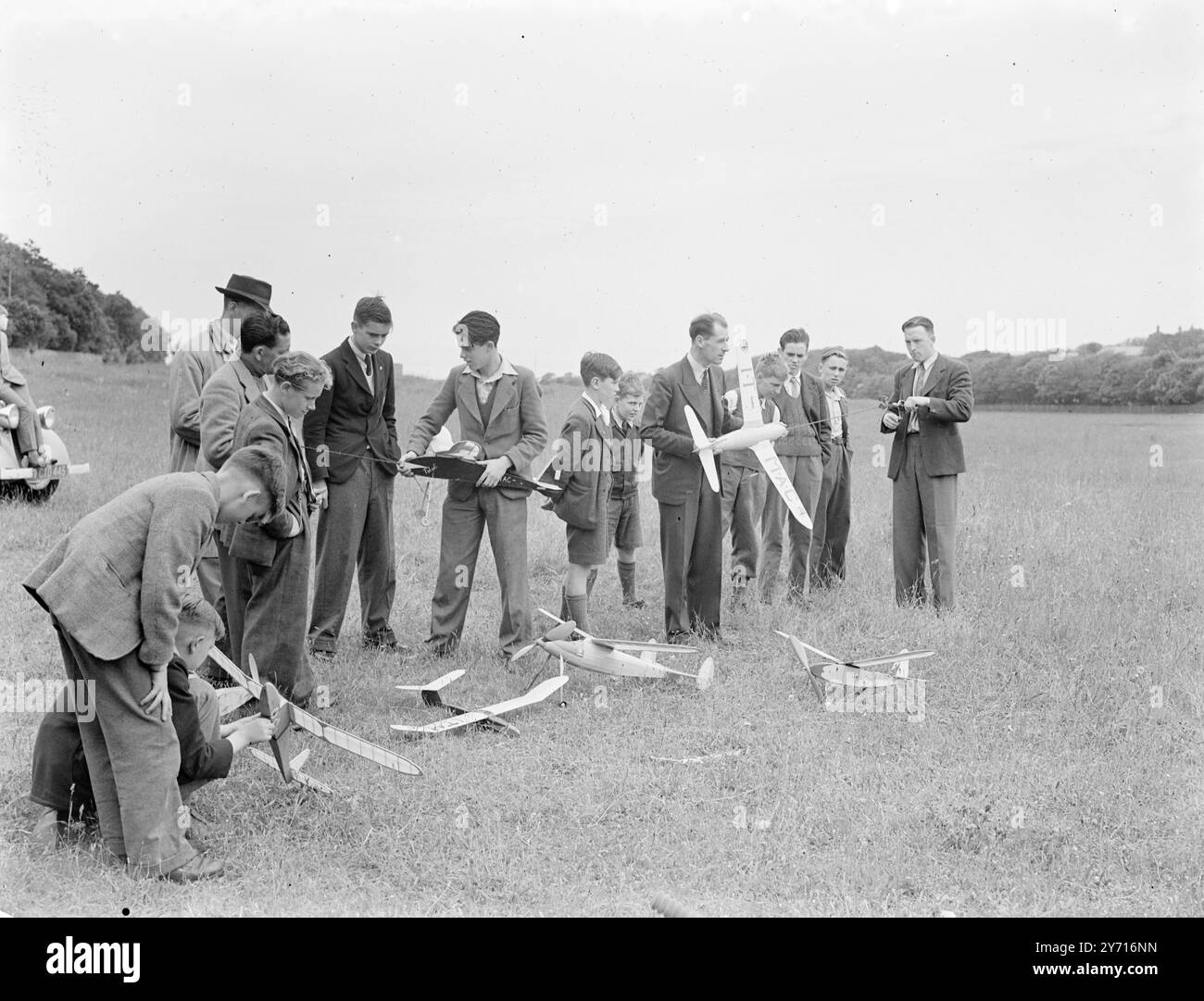 Thanet Model Aircraft Club - Broadstairs . 1 January 1946 Stock Photo ...