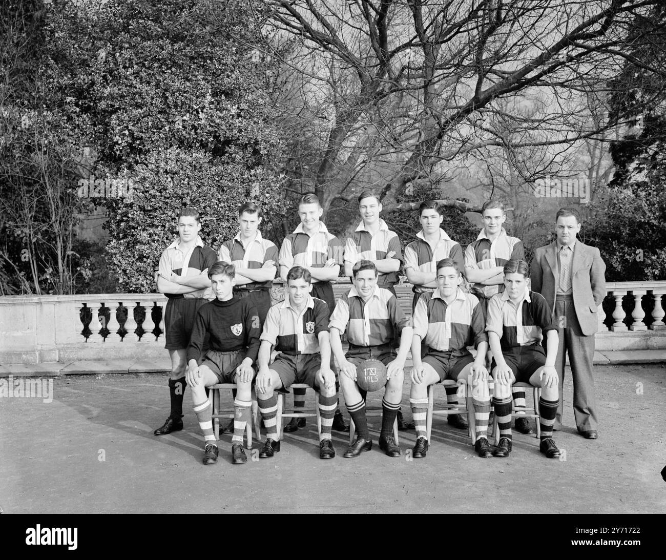 Worcester team 1945 Stock Photo - Alamy
