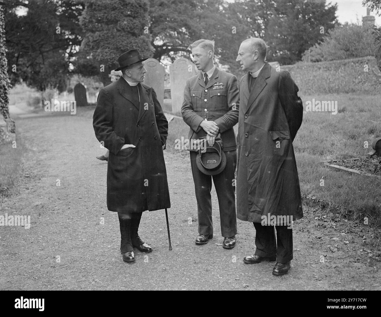 Dedication - The Bishop of Rochester at Cudham Church . 1 January 1946 ...