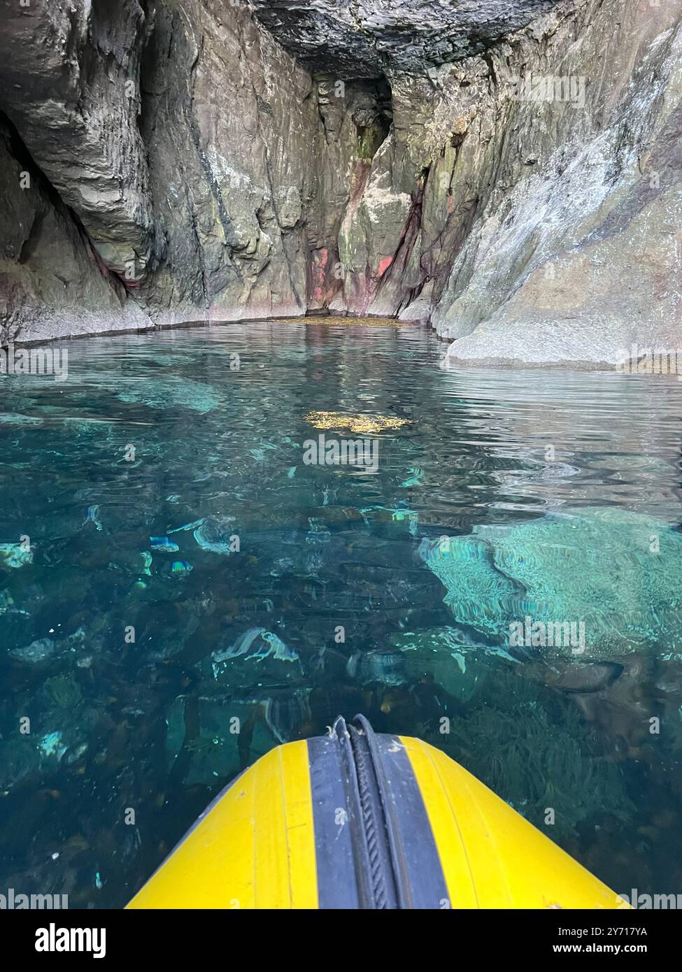 Inside a scottish cave hi-res stock photography and images - Alamy