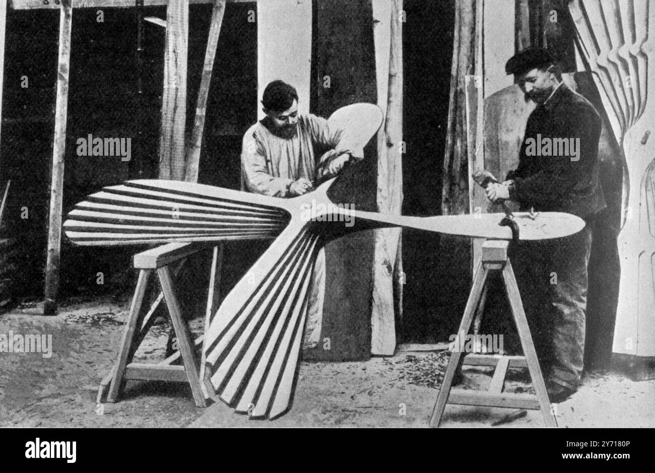 Traditional propeller making hi-res stock photography and images - Alamy