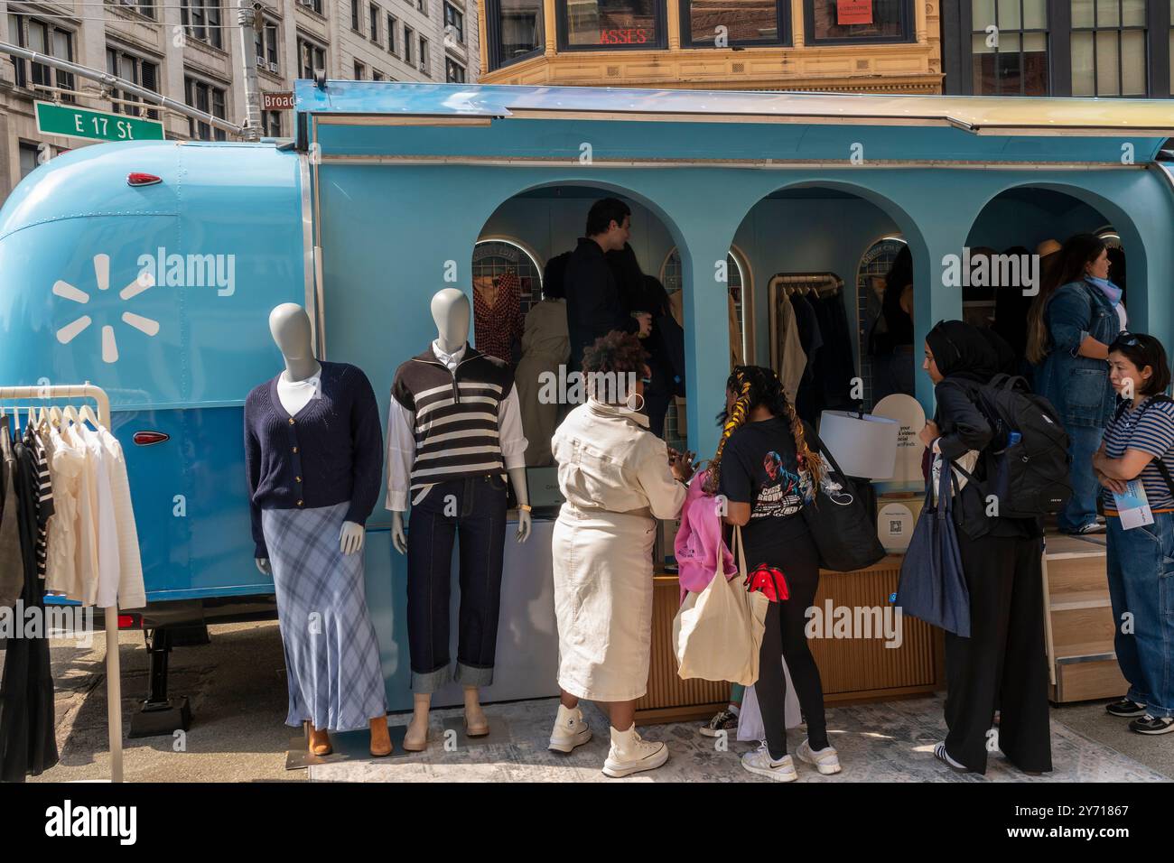 “Walmart Style Tour” brand activation for the Walmart shopping behemoth ...