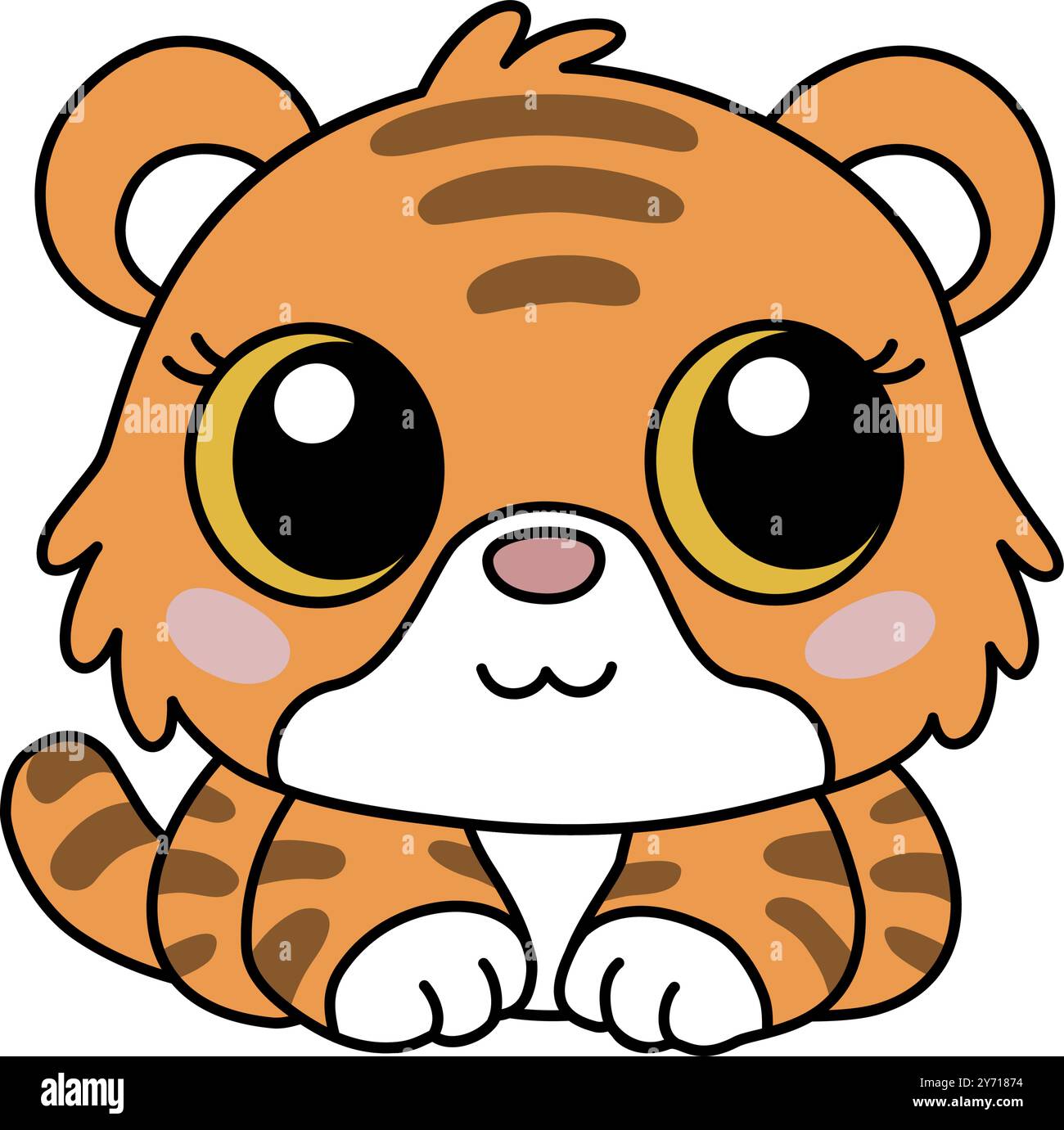 China tiger farm Stock Vector Images - Alamy
