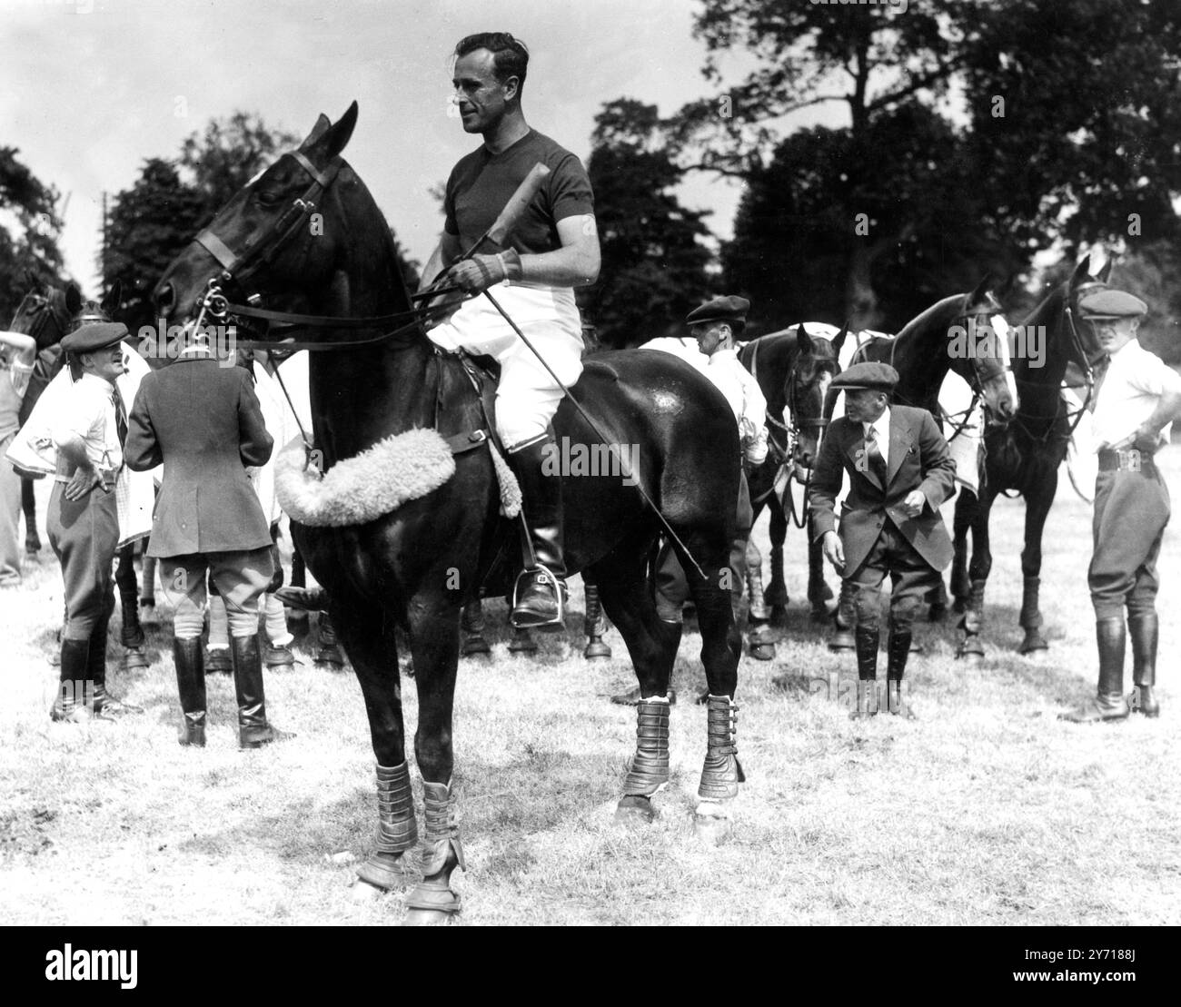 Lord louis mountbatten polo hi-res stock photography and images - Alamy